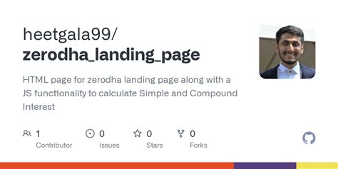 github heetgala99 zerodha landing page html page for zerodha landing
