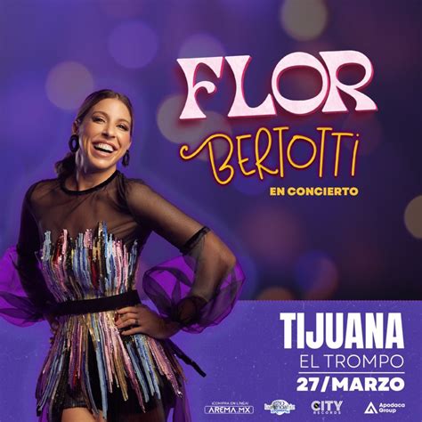 Flor Bertotti En Tijuana 2024