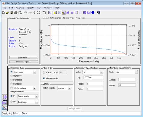 Signal Processing In Matlab And Picoscope Pico Knowledge Base
