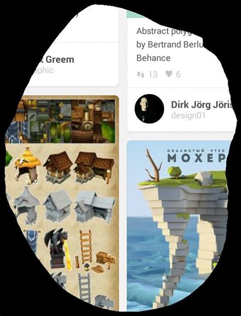 Polygons Concept Poster Design Concept Poster