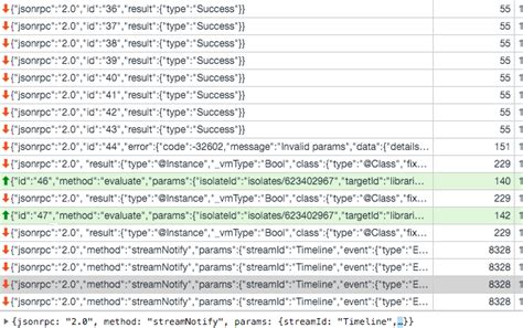 timeline not working · issue 795 · flutter devtools · github