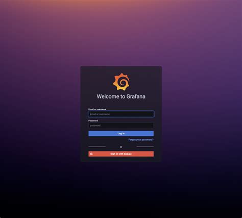 create ui for login page · issue 273 · grafana pyroscope · github