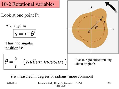Ppt Rotational Motion Angular Displacement Angular Velocity