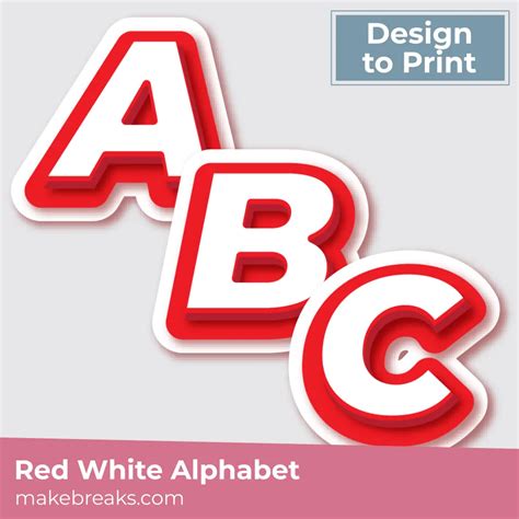 Free Free Printable Letters Red Download Free Free Printable Letters