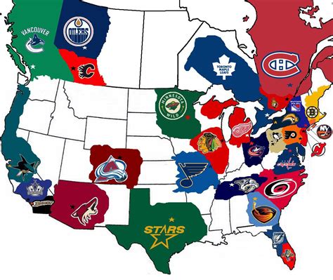 Nhl Map