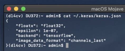 Macos Mojave Install Tensorflow And Keras For Deep Learning Pyimagesearch