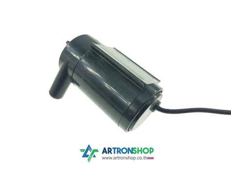 ปั้มน้ำขนาดเล็ก 3 5v สีดำ ตัวนอน ปลาย Usb Artronshop บอร์ดอิเล็กทรอนิกส์ Arduino Esp32 Esp8266