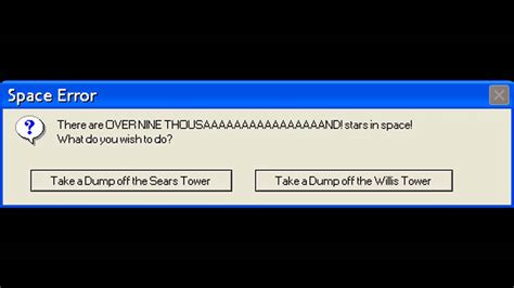 Funny Windows Error Messages