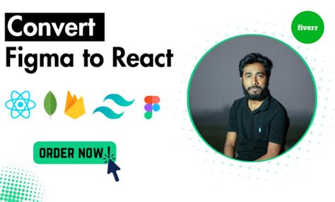 Convert Figma To React Website With Responsive Design By Faysal