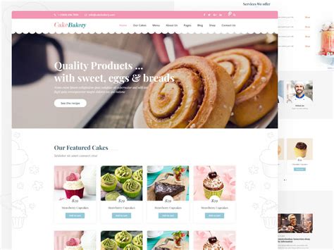 10 Free Bakery Html Css Website Templates