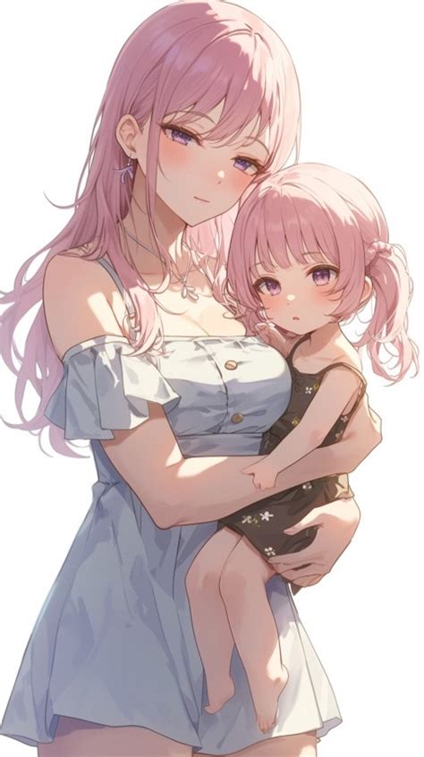 Anime Mother S Love Aesthetic Baby Daughter Son Moms Photo Picture Lk