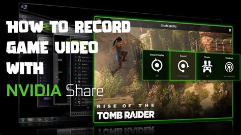 What Is NVIDIA Share How To Record Game With NVIDIA Screen Recorder 2021 Version