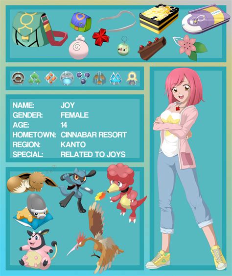 Pokemon Female Trainer Oc