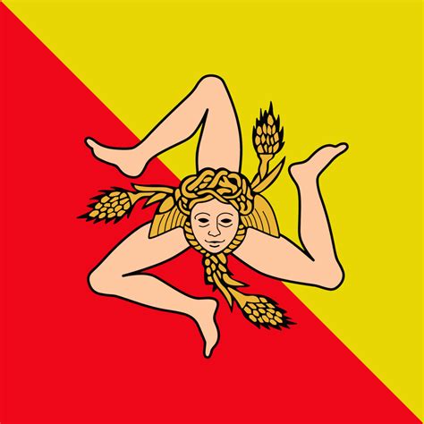 Flag Of Sicily The Meaning Symbols And History