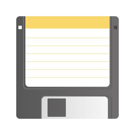 Premium Vector Diskette Or Floppy Disk Is An Old Medium To Store Information On Retro Computers