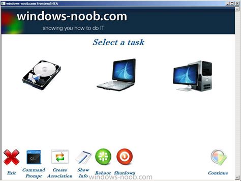 Introducing The Windows Noob FrontEnd HTA Ver Multipurpose HTA Just Another Windows Noob