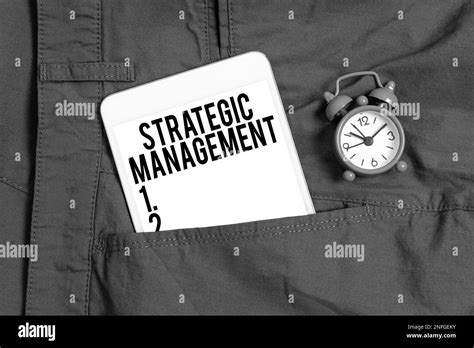 Handwriting Text Strategic Management Business Concept Formulation And Implementation Of The