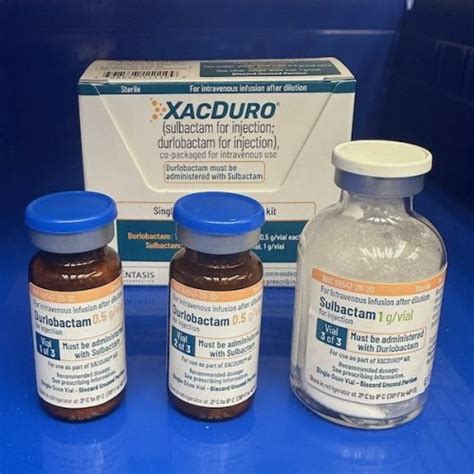 Sulbactam Durlobactam Xacduro