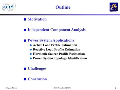 Ppt Higher Order Statistical Techniques For Power System Signal Estimation And Identification