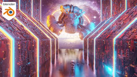 Easy Space Scene Tutorial In Blender Sci Fi Concept Art In Blender Beginner Tutorial Fattu