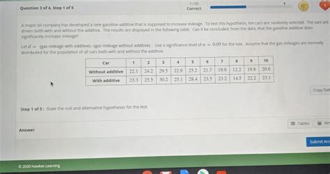 Solved Step State The Null And Alternative Chegg Com