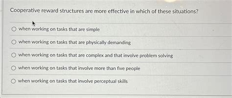 solved cooperative reward structures are more effective in