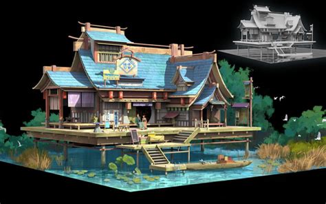 【3dmax场景建模】简单小场景模型制作，3dmax新手场景建模教程