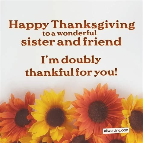 Happy Thanksgiving My Friend Happy Thanksgiving To My Sister Happy