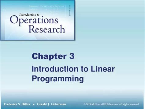 Ppt Introduction To Linear Programming Powerpoint Presentation Free
