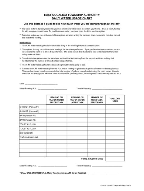 Fillable Online 19 Printable Time Chart Excel Forms And Templates Fax