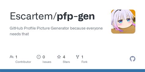 Github Escartem Pfp Gen Github Profile Picture Generator Because Everyone Needs That