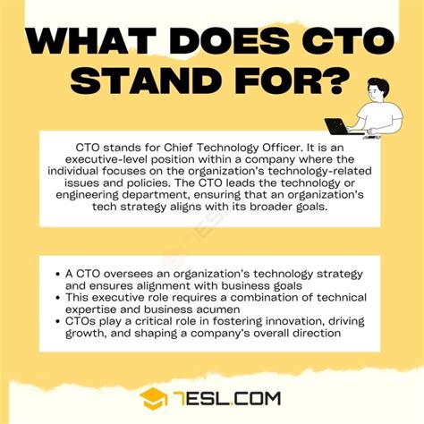 CTO Meaning What Does CTO Mean ESL