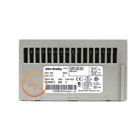 Allen Bradley 1794 If4i Flex Io Analog Input Module 4 Isolated Inputs At Best Price In Bhavnagar