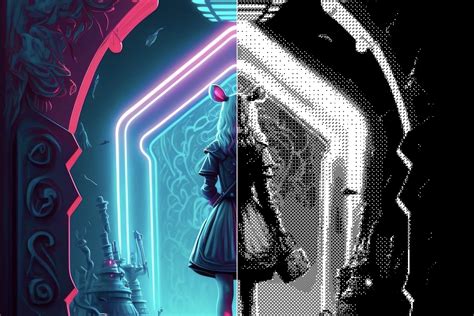 Grunge Bitmap Photo Effect Design Cuts