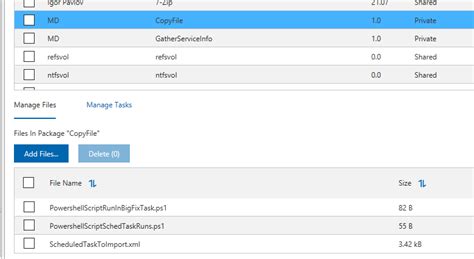 How To Integrate The Copying Of Files Into A Powershell Script Task