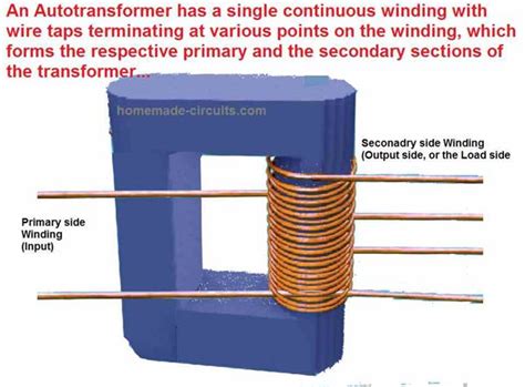 Auto Transformer Circuit Diagram