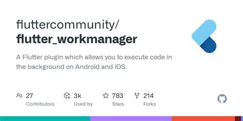 releases · fluttercommunity flutter workmanager · github