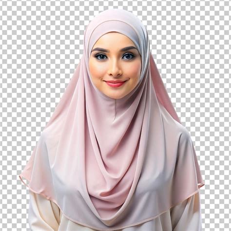 Premium Psd Khimar Hijab Girl Png