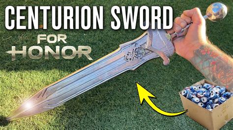 Casting A Huge Centurion Sword From Soda Cans For Honor Sword Making