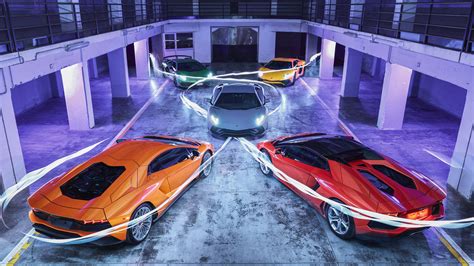 Download 4k Laptop Car Lamborghini Car Show Wallpaper
