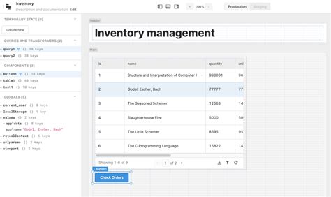 Store Temporary Data With Variables And Localstorage Retool Docs