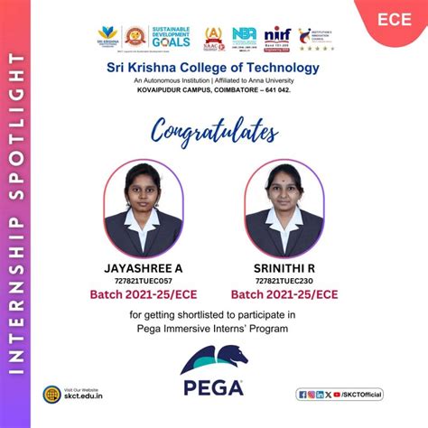 Jayashree Arjunan On Linkedin Pegasystems Pegainternship