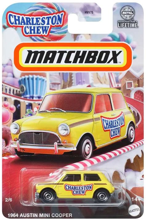 Matchbox Candy 2024 1964 Austin Mini Cooper Diecast Car 26 Mattel Toywiz