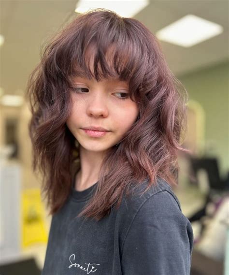 A Wavy Wolf Cut Is The Combination Of Chic And Wild You Need