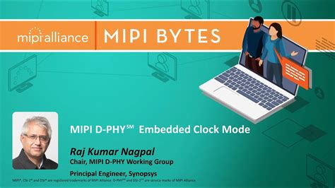 Mipi Bytes Mipi D Phy Embedded Clock Mode Youtube