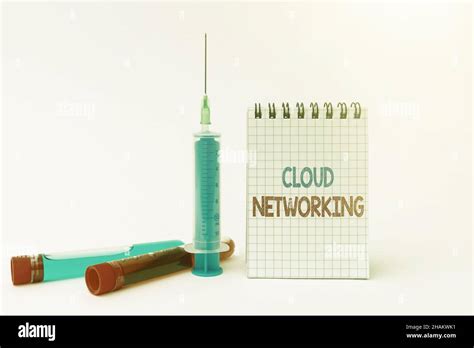 Sign Displaying Cloud Networking Business Idea Is Term Describing Access Of Networking