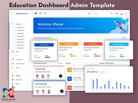 Manage Academic Data With Education Bootstrap 5 Admin Template