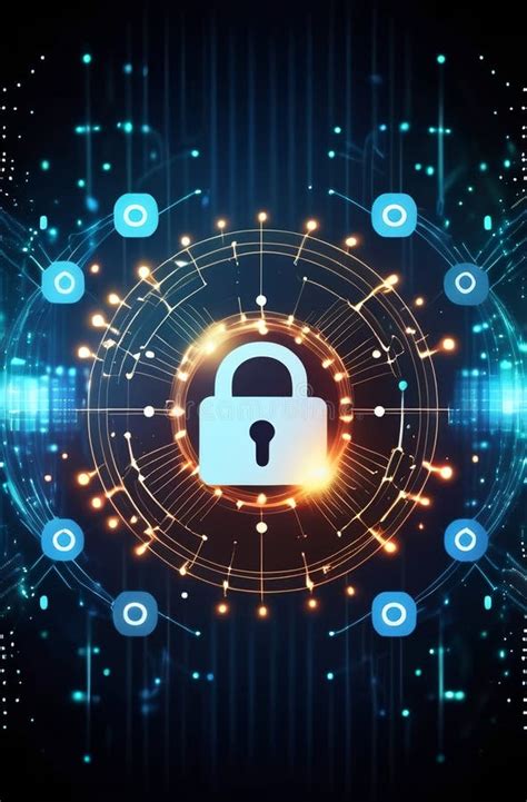 Ai Generated Lock Design Stock Illustration Illustration Of Graphical