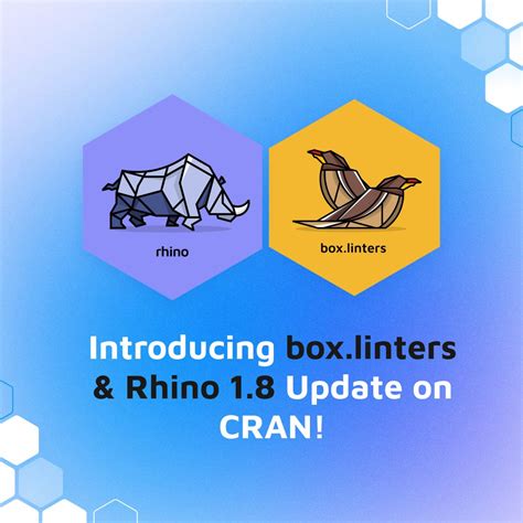 Appsilon On Linkedin Rhino Boxlinters Update Rhinoverse