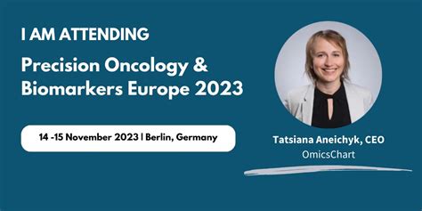 Tanya Aneichyk On Linkedin Precisiononcology Biomarkers Bioinformatics